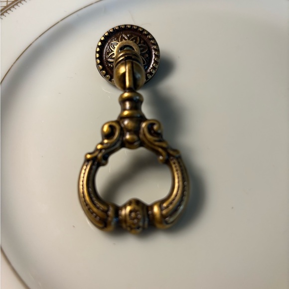 Vintage | Other | Vintage Brass Furniture Drop Pull | Poshmark